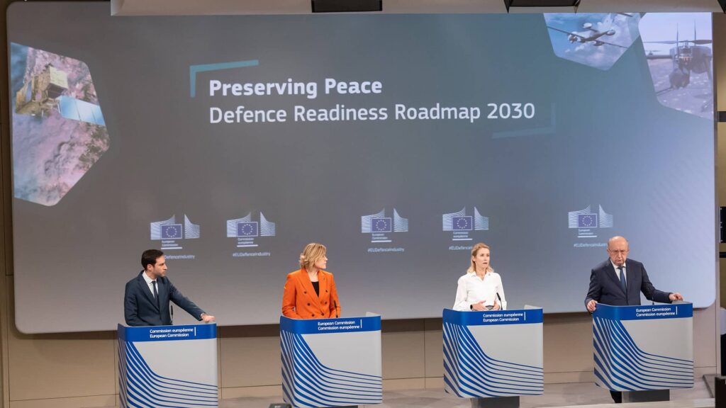 Hoja de ruta de la Comisión Europea para la Defence Readiness 2030